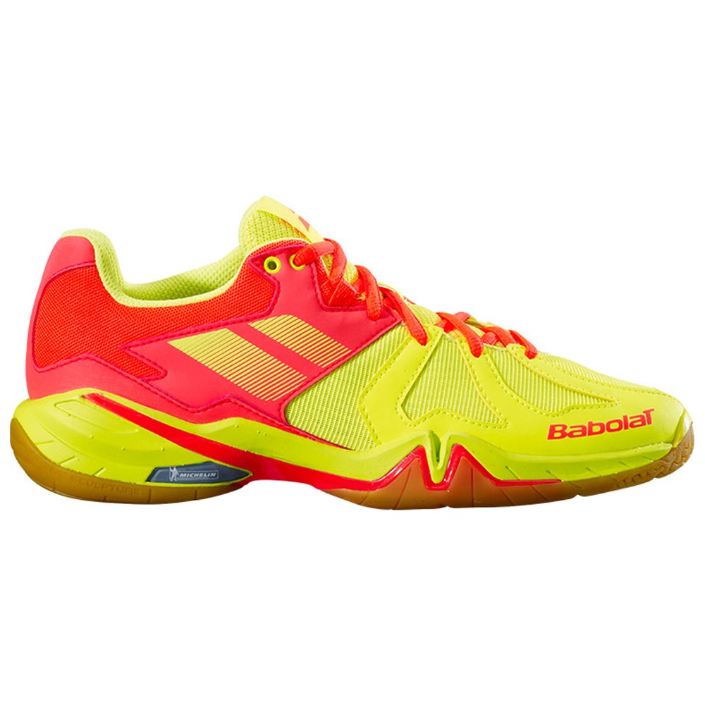Chaussures Babolat Shadow Spirit Femme Jaune - Sports Raquettes