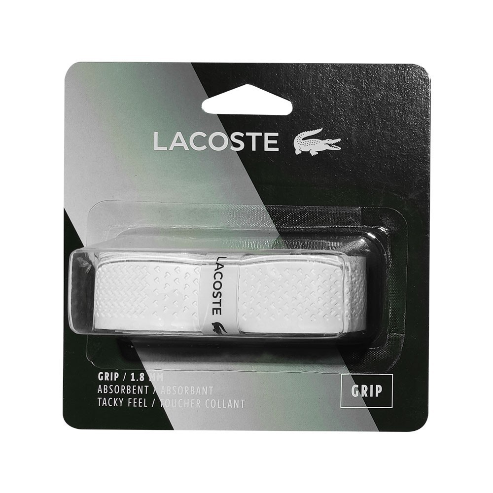 Grip Lacoste L20 Edition Blanc - Sports Raquettes